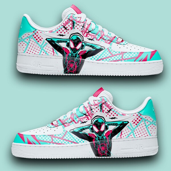 Spiderman Shoes - Etsy