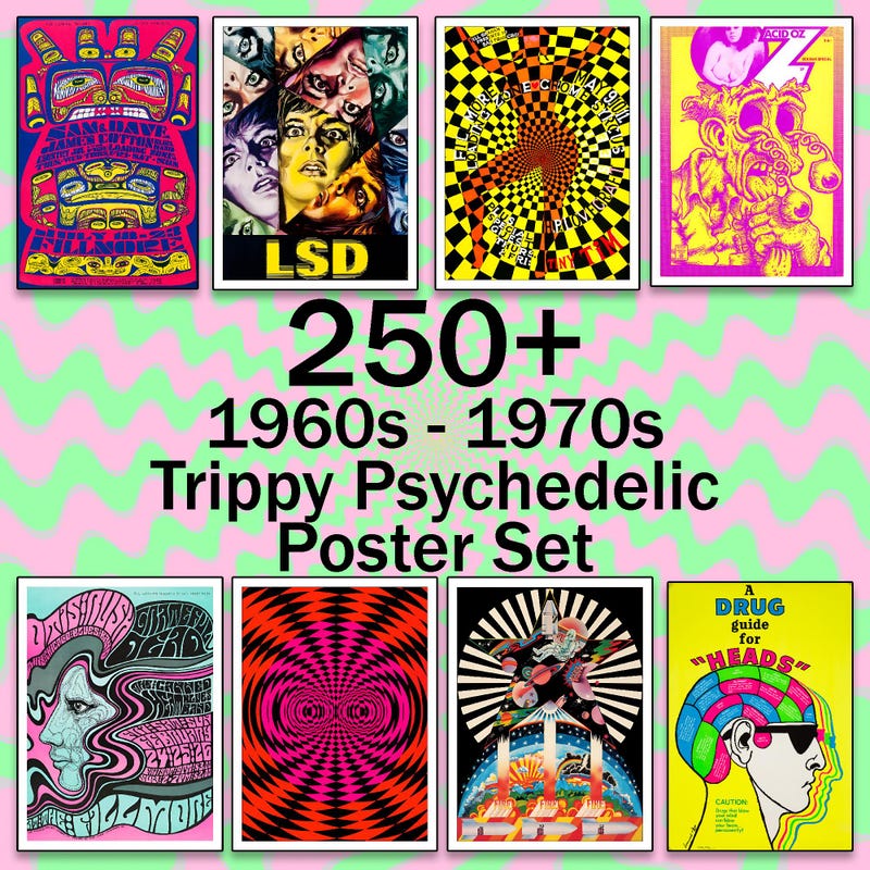 1960s and 70s Posters - Etsy