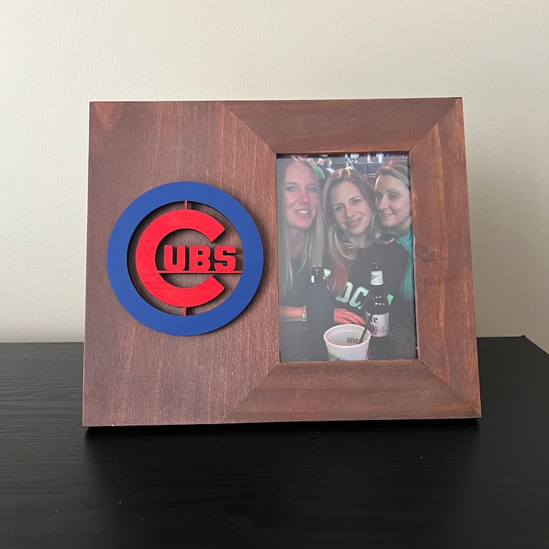 Chicago Cubs Picture Frame - Etsy