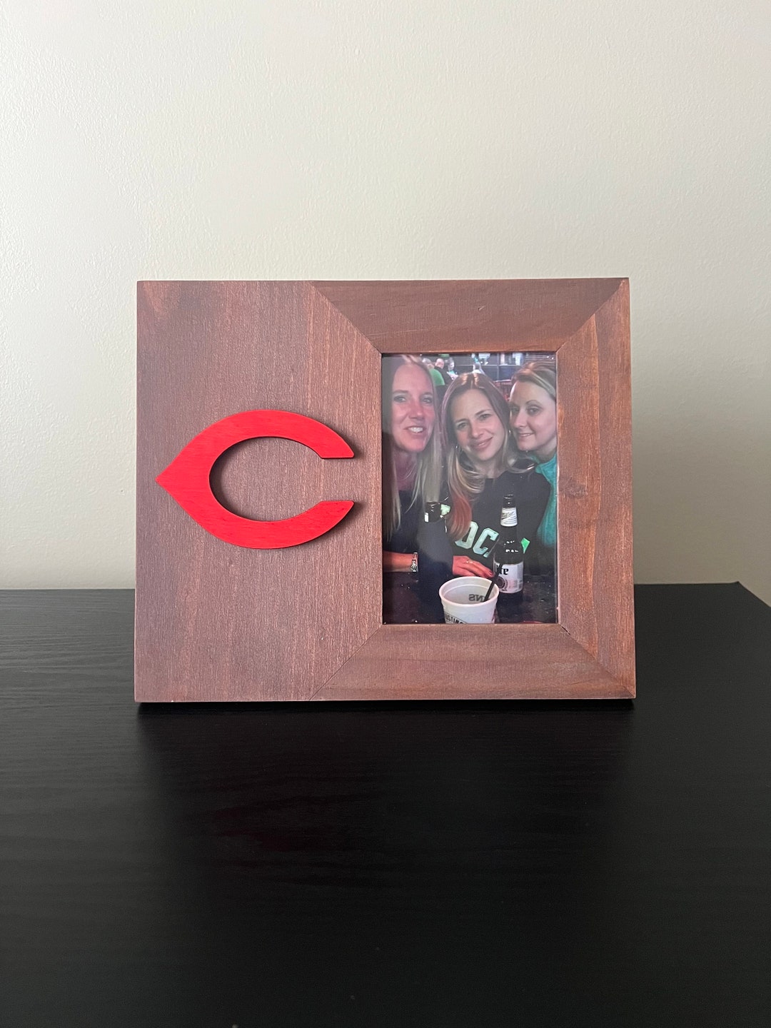 Cincinnati Reds Wood Picture Frame - Etsy