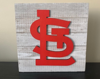 St Louis Cardinal Wood Sign - Etsy