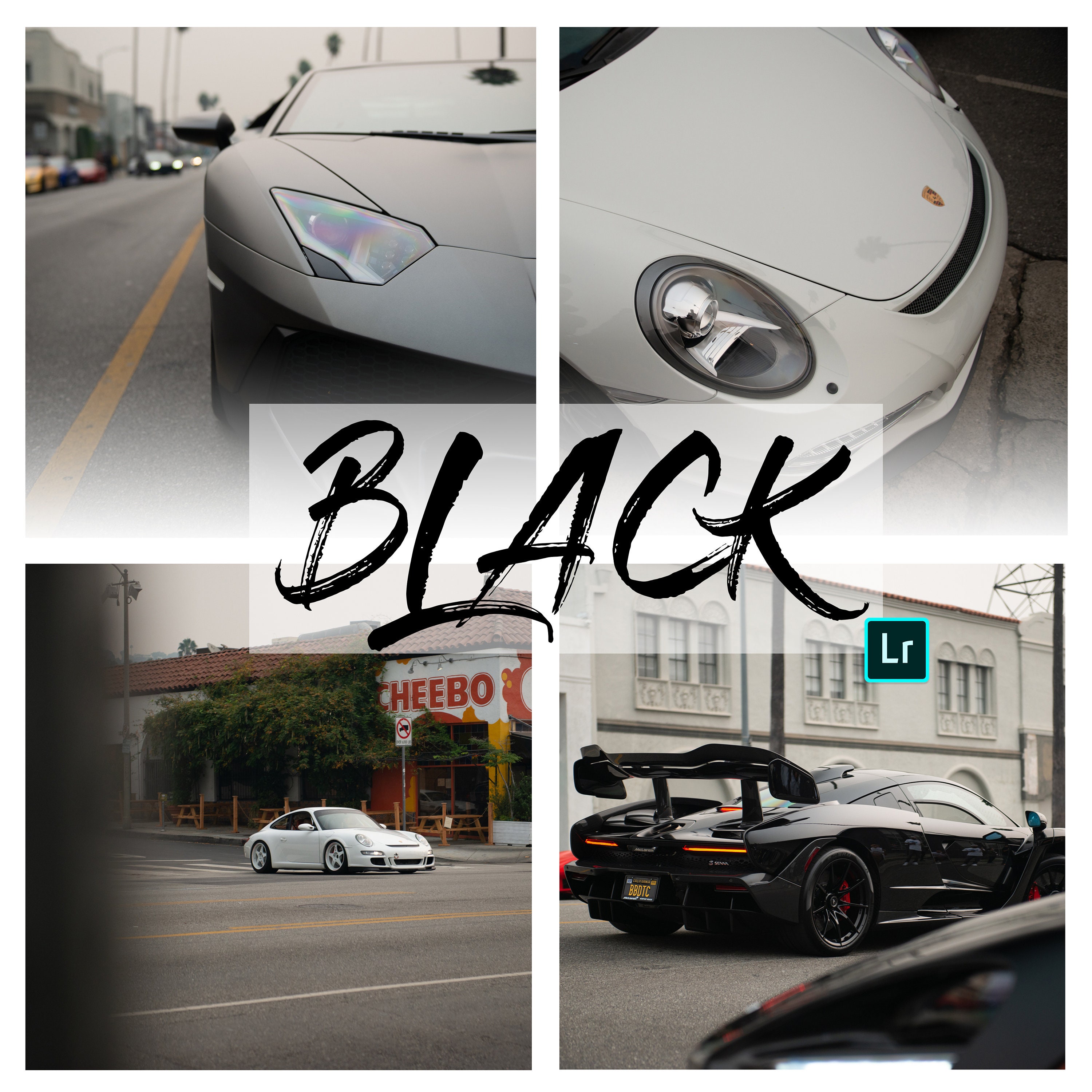 AMU Black 6 High Contrast Mobile Lightroom Picture Presets / - Etsy UK