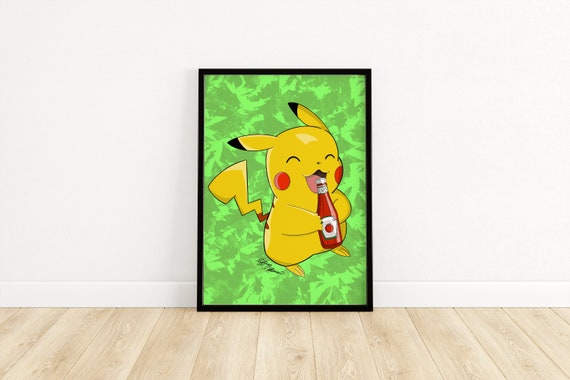 Pokemon Pikachu And Ketchup