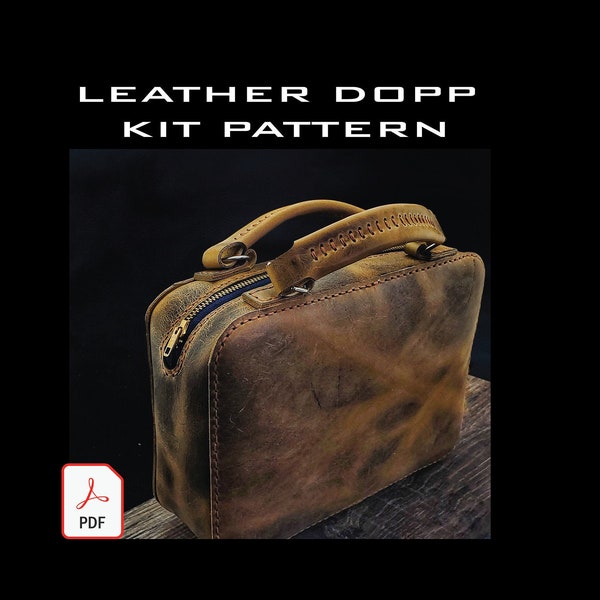 Leather Dopp Kit - Etsy