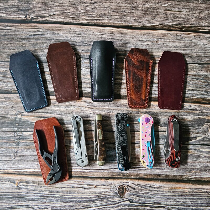 Leather Knife Slip - Etsy