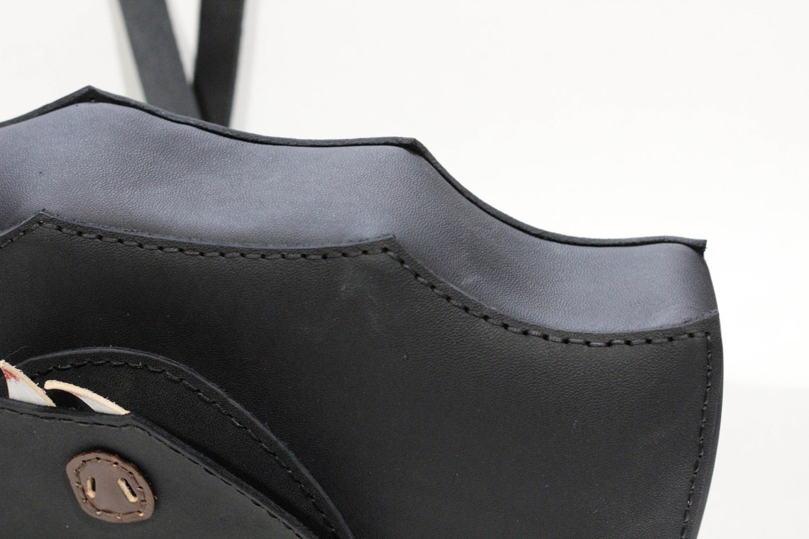 Leather Bat Purse PDF Pattern - Cross Body - Pdf Download - Leather ...