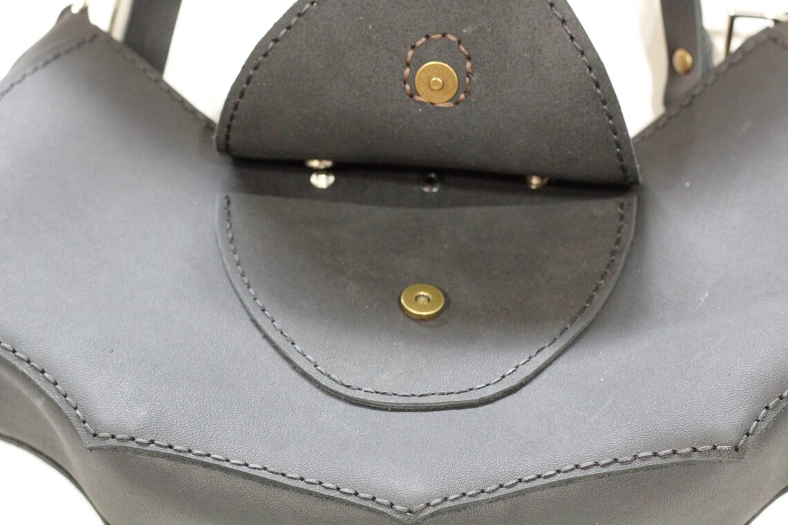 Leather Bat Purse PDF Pattern - Cross Body - Pdf Download - Leather ...