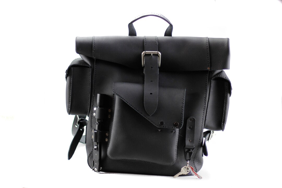 Leather Roll Top Backpack Pattern Pdf Download Leather - Etsy