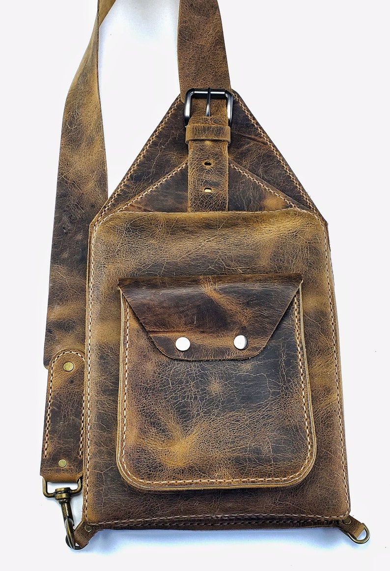 Leather Sling Bag Pattern Pdf Download Leather Pattern - Etsy