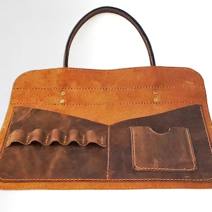 Leather Laptop Bag Pattern - PDF - Leather Pattern - Leather DIY ...