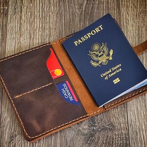 Leather Passport Pattern - PDF - Leather Pattern - Leather DIY ...