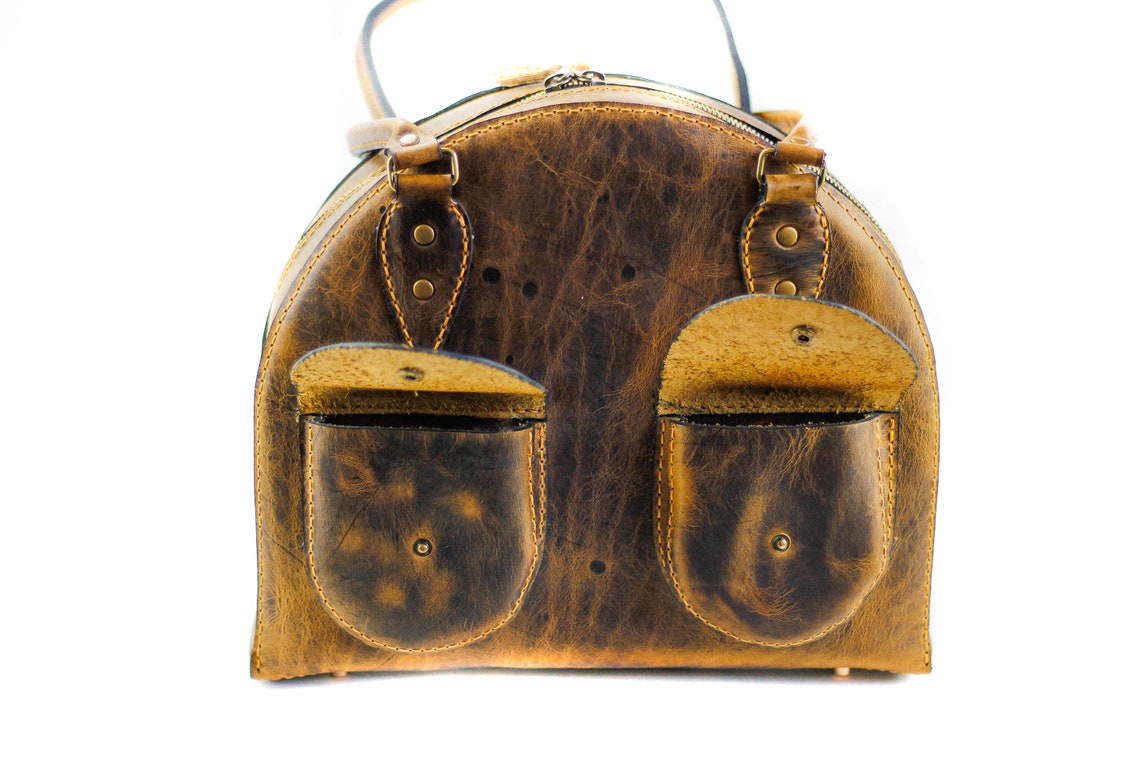 Leather Purse Pattern - Half Moon Purse Pattern - Pdf Download -leather ...