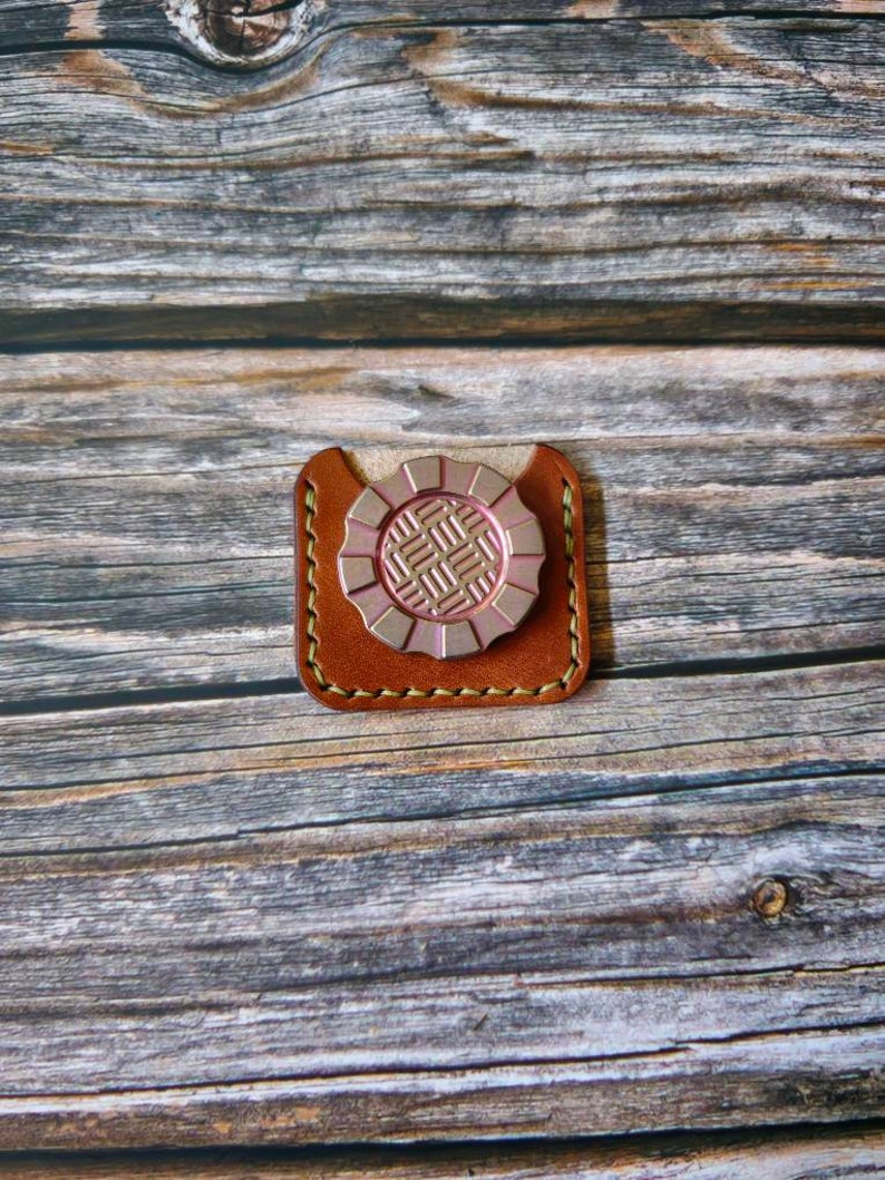 The Hitex Coin Slip V1 Handmade Leather Coin Pouch Challenge - Etsy