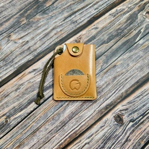 Leather Wallet Handmade, Minimalist Leather Wallet, Slim Wallet, EDC ...