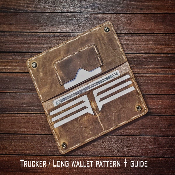 Biker Wallet Pattern - Etsy