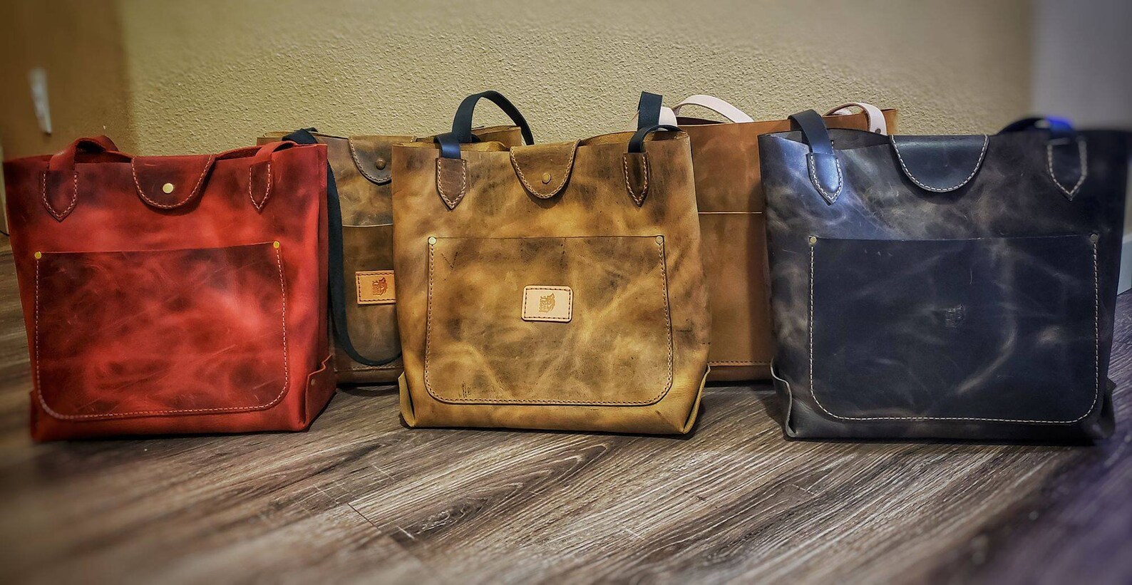 Leather Tote Pattern Pdf Download Leather Pattern | Etsy