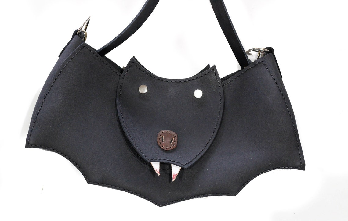 Leather Bat Purse PDF Pattern - Cross Body - Pdf Download - Leather ...