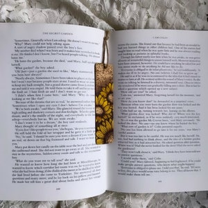 Floral Wood Burned Bookmarks Set of 2 handcrafted - Etsy