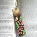 Floral Wood Burned Bookmarks Set of 2 handcrafted - Etsy