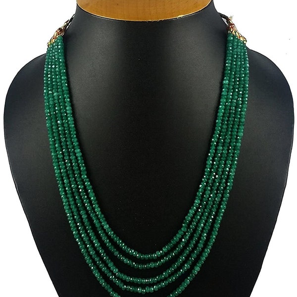 Emerald Necklace - Etsy