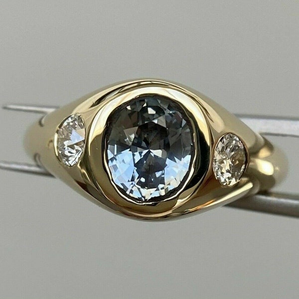 Gold Aquamarine Ring - Etsy