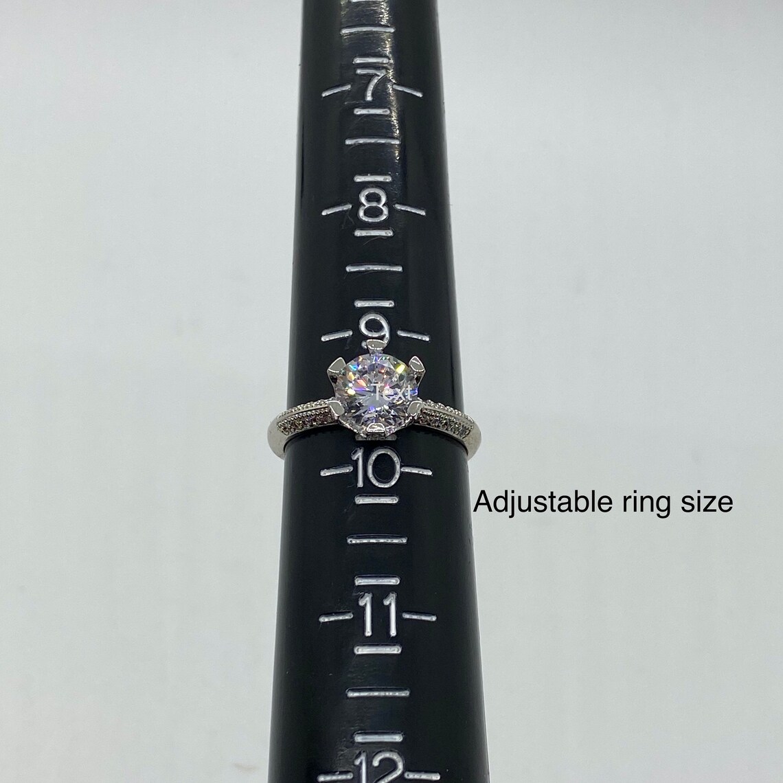 GRA Certified Moissanite Platinum Ring - Etsy