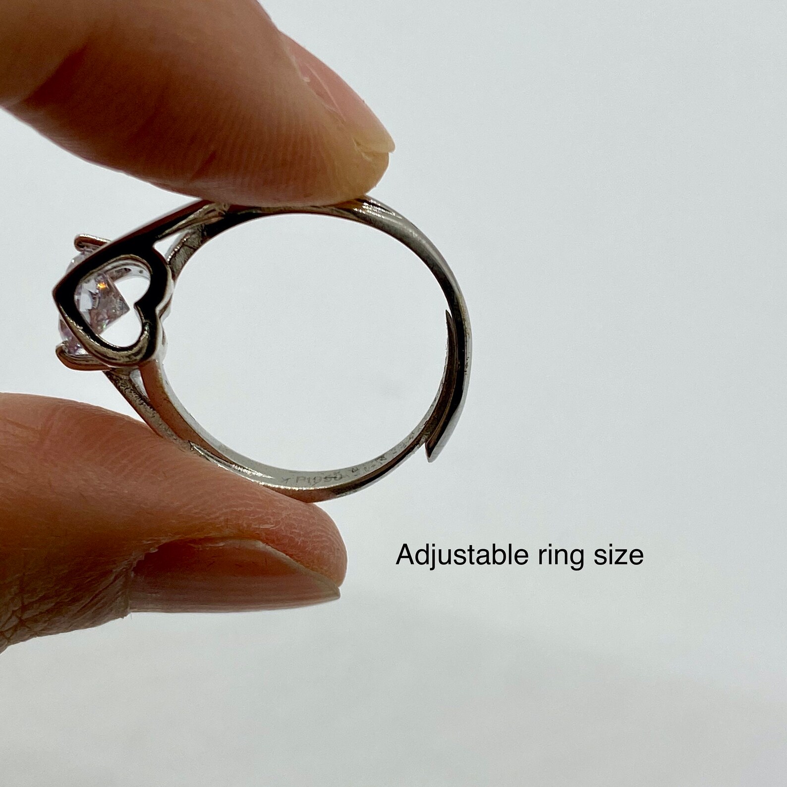 GRA Certified Moissanite Platinum Ring and Earrings Set - Etsy