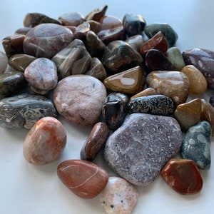 Polished Great Lakes Stones (1lb), Assorted Polished Rocks, Lake ...