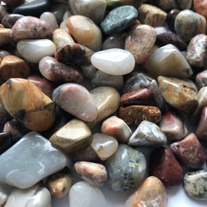 Small Polished Stones, Planter Stones, Tiny Rocks, Craft Rocks ...
