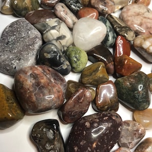 Polished Great Lakes Stones (1lb), Assorted Polished Rocks, Lake ...