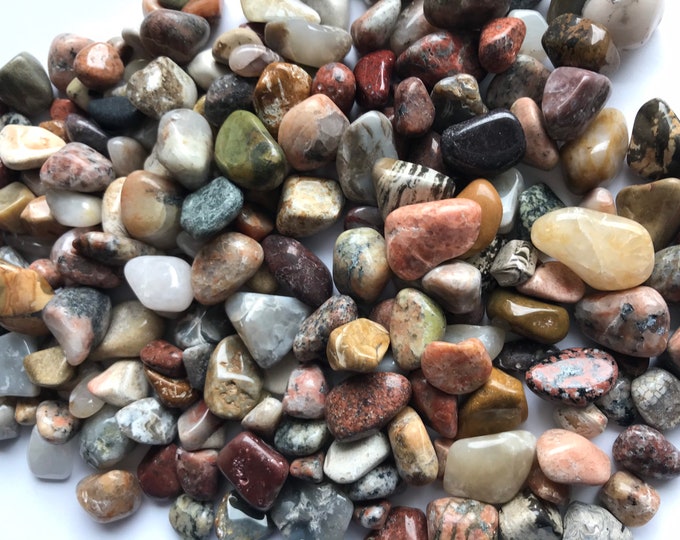 Small Polished Stones, Planter Stones, Tiny Rocks, Craft Rocks ...