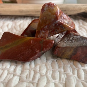Polished Chestnut Jasper Tumbles, Colorful Rocks - Etsy