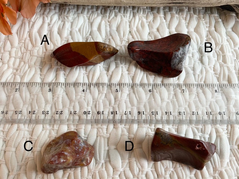 Polished Chestnut Jasper Tumbles, Colorful Rocks - Etsy
