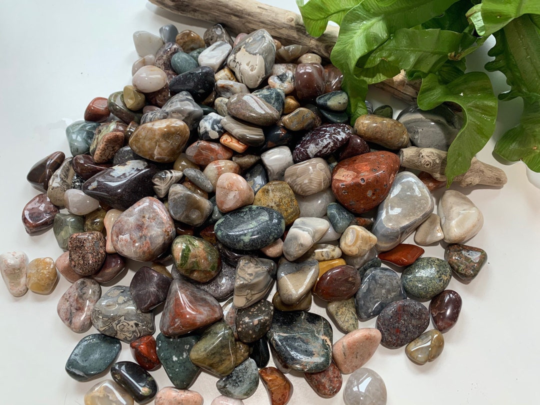Polished Great Lakes Stones (1lb), Assorted Polished Rocks, Lake ...