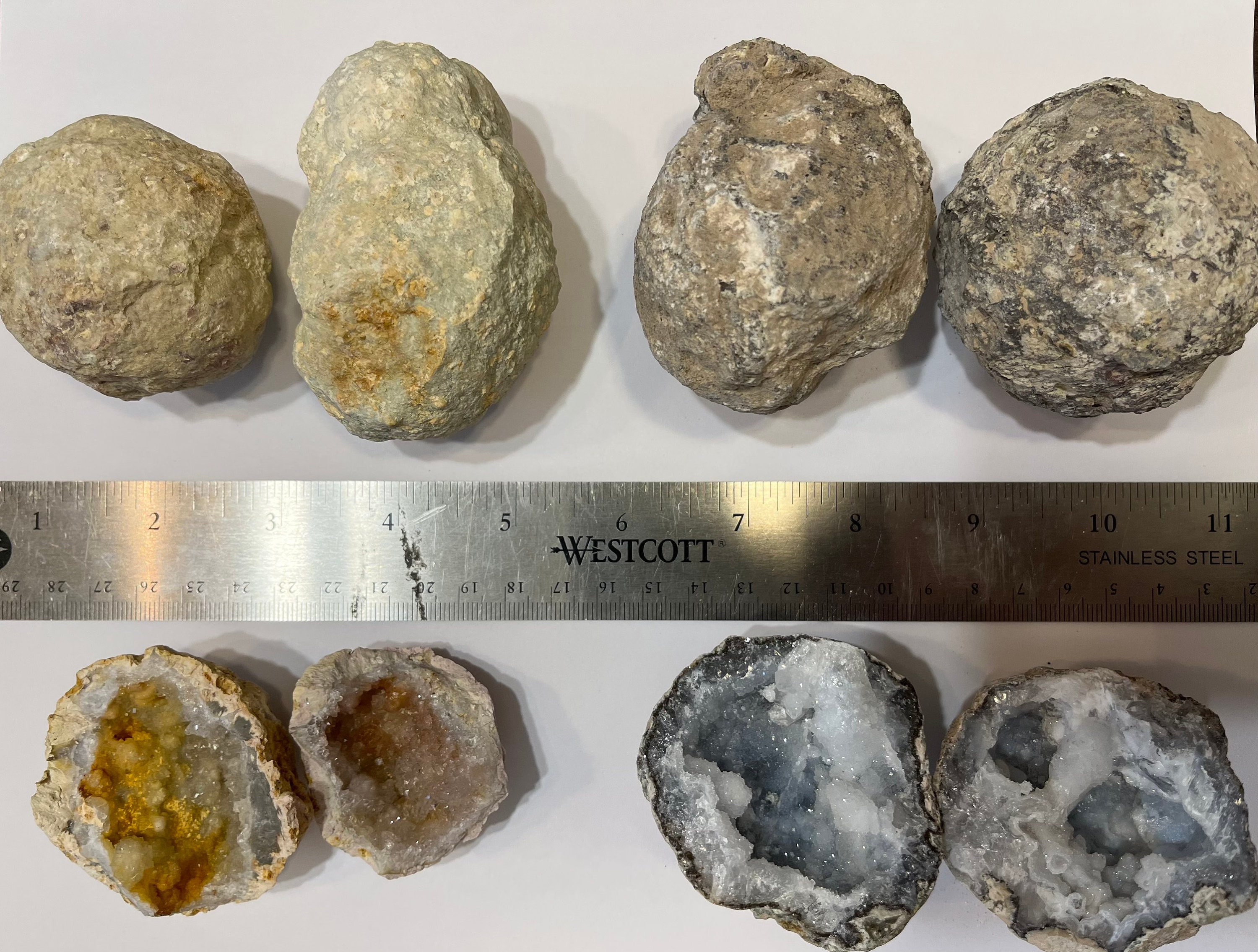 Break Your Own Geode Whole Unopened Geodes Various Kinds - Etsy