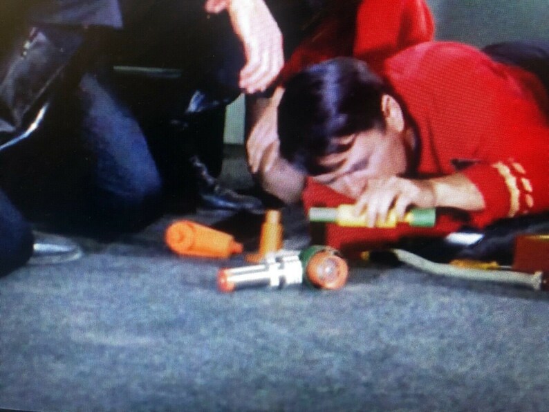 Star Trek TOS Inspired Flow Distributor Tool 2 Tools Red and Yellow ...