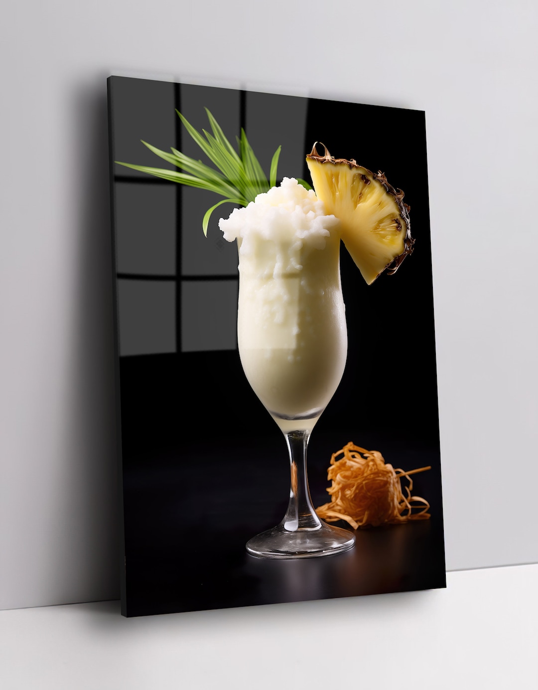 Pina Colada Cocktail Print, Cool Kitchen Art/kitchen Decoration ...