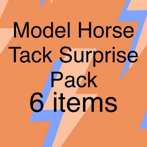 Mystery Model Horse Tack Pack 5 Items - Etsy