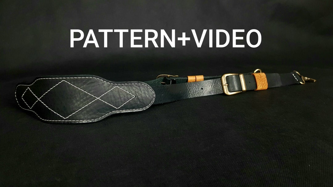 Leather Shoulder Strap Pattern / Bag Strap Pattern - Etsy