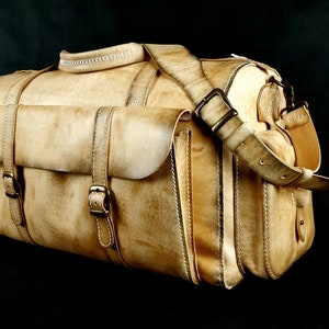 Leather Bag Pattern/leather Duffel Pattern/leather Pdf Template ...