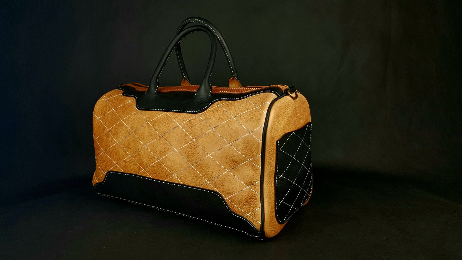 Duffel Bag Pattern/leather PDF Pattern/leather DIY/ Weekender Bag ...
