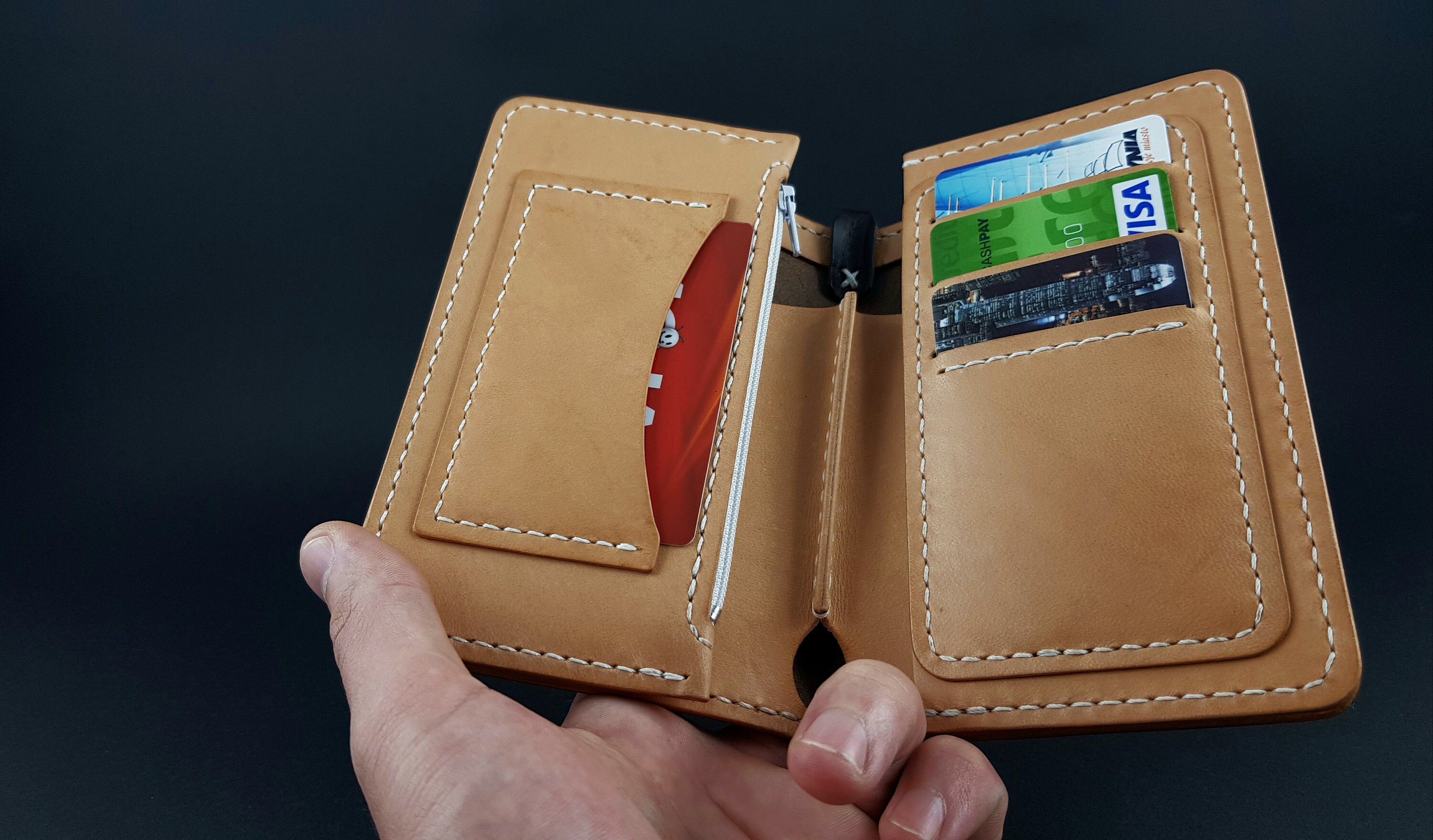 Leather Wallet Pattern/Long Wallet diy | Etsy