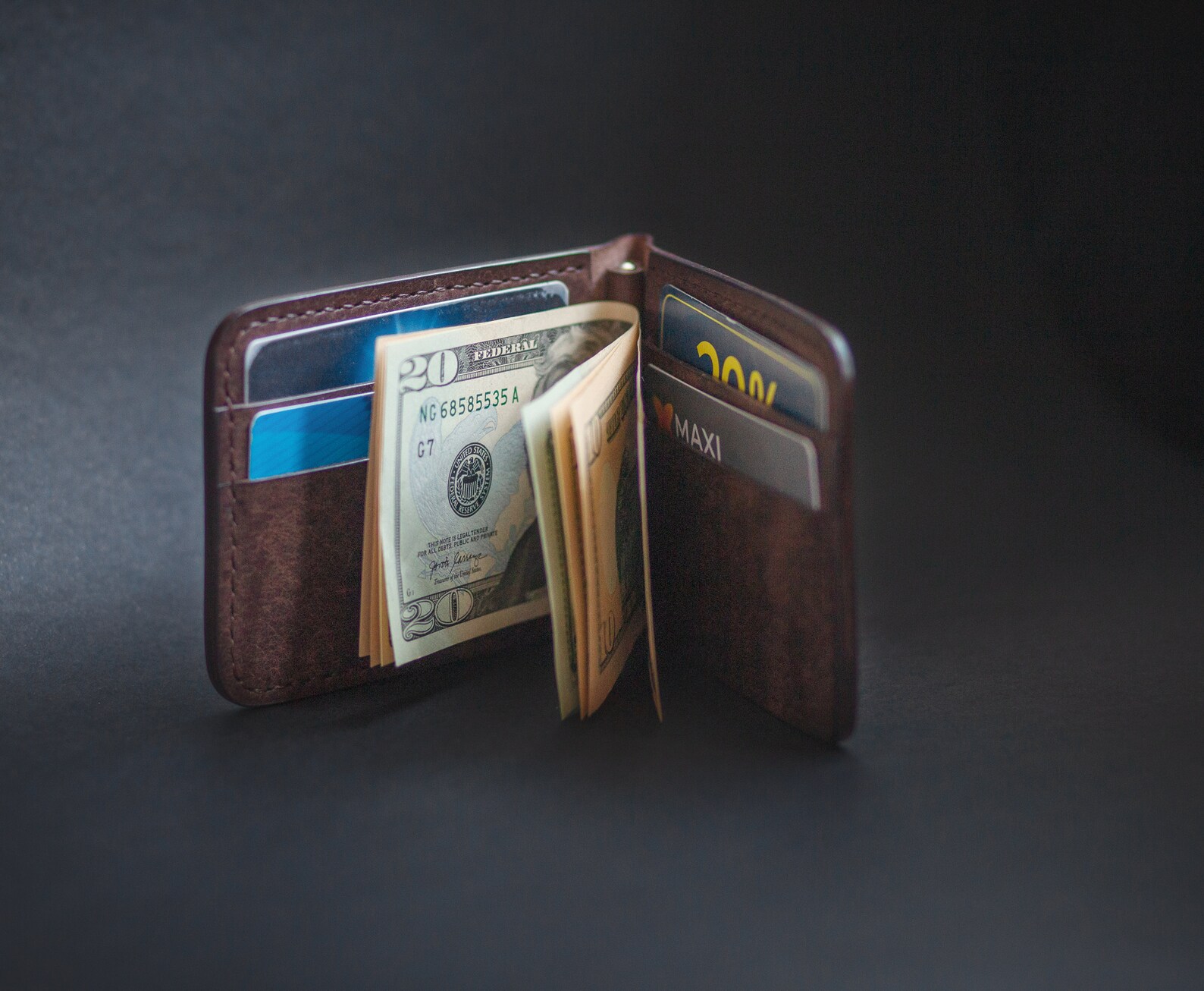 Leather Wallet Pattern/diy/leather Money Clip Pdf - Etsy