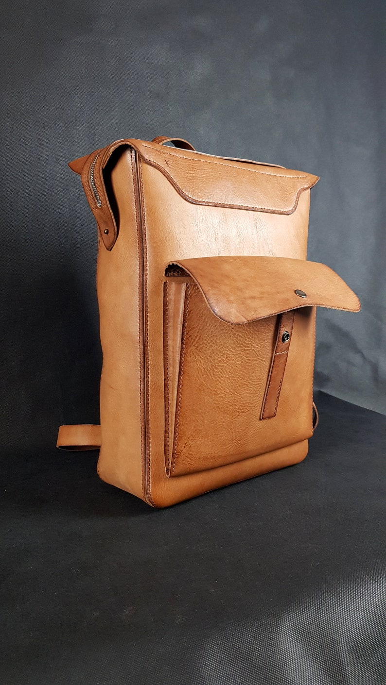 Leather Backpack Pattern/ Leather DIY/ Leather - Etsy
