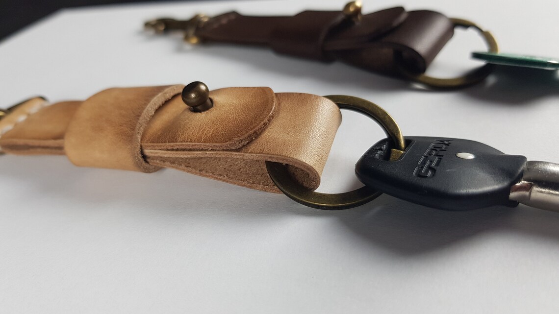 Leather Key Chain Pattern - Etsy