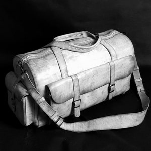 Leather Bag Pattern/leather Duffel Pattern/leather Pdf Template ...