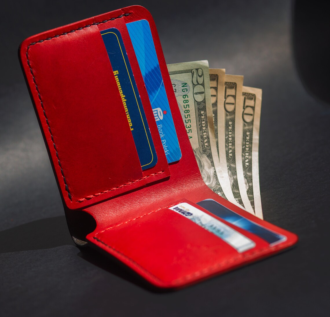 Pattern bifold wallets template leather wallet PDF Files | Etsy