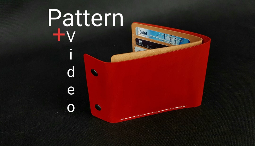 Leather Wallet Pattern/diy Wallet/pattern Pdf - Etsy
