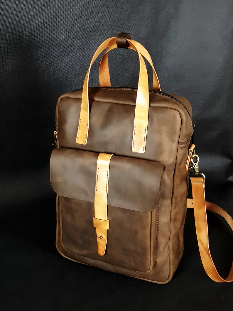 Leather Laptop Bag Pattern/Messenger Bag pattern/Leather PDF | Etsy