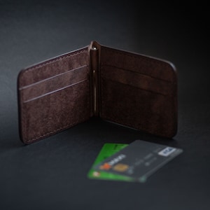 Leather Wallet Pattern/diy/leather Money Clip Pdf - Etsy